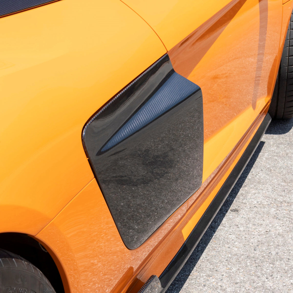 Audi R8 LMS Style Carbon Fiber Side Blades Upgrade (Gen 2 ...
