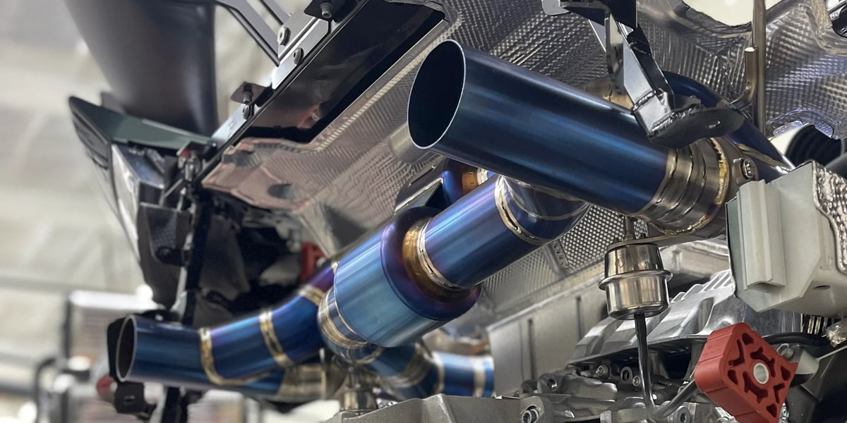 Titanium Race Exhaust for Huracan Performante | EVO | STO | Tecnica ...